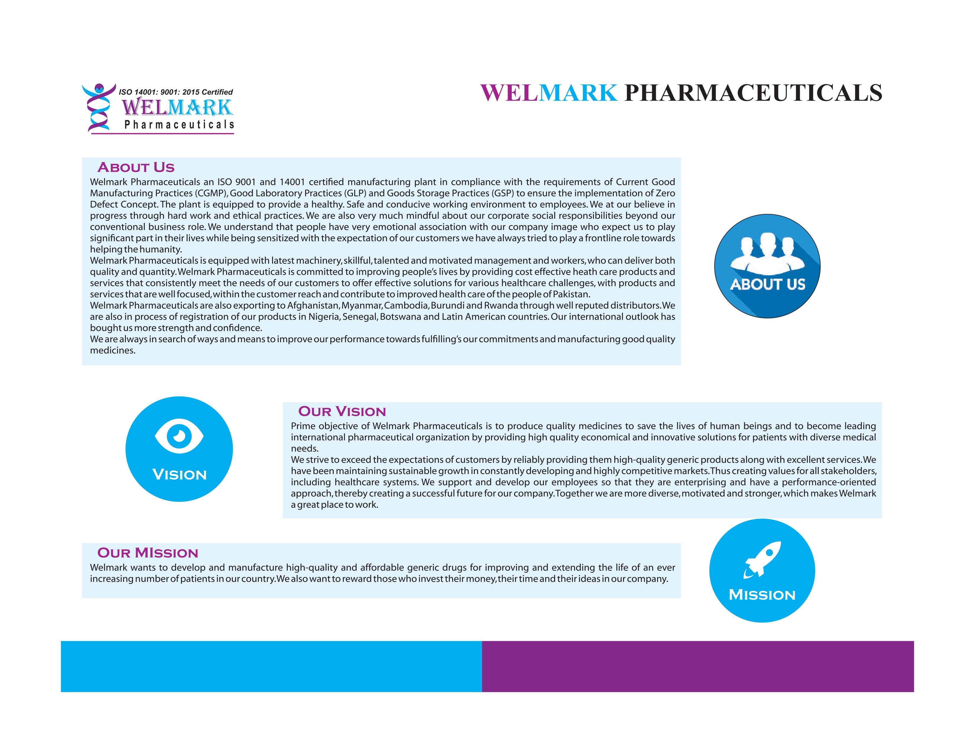 Personal Care & Pharma | Welmark Pharmaceuticals | Company Profile ...