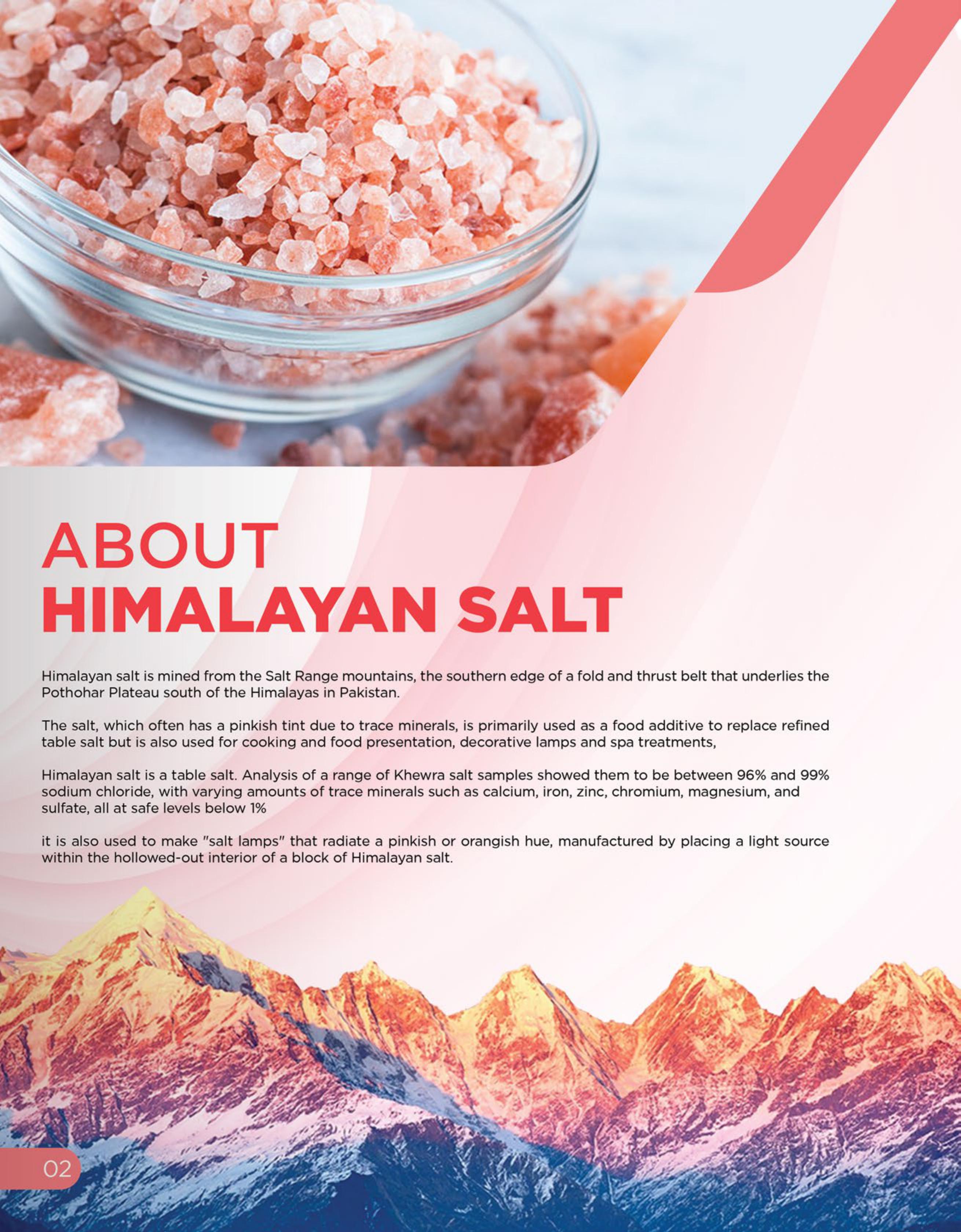 Salt | Himalayan Commodities | Company Profile | Pakistan Trade Portal