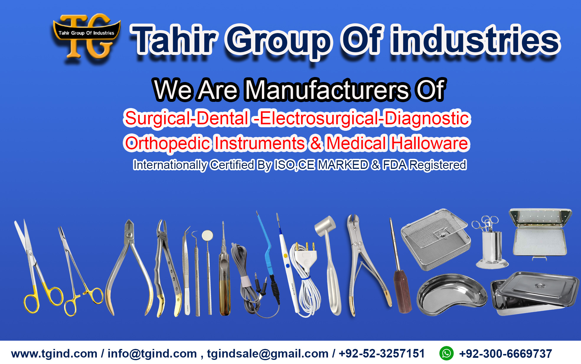 Tahir Group Of Inustries | Company Profile | Pakistan Trade Portal