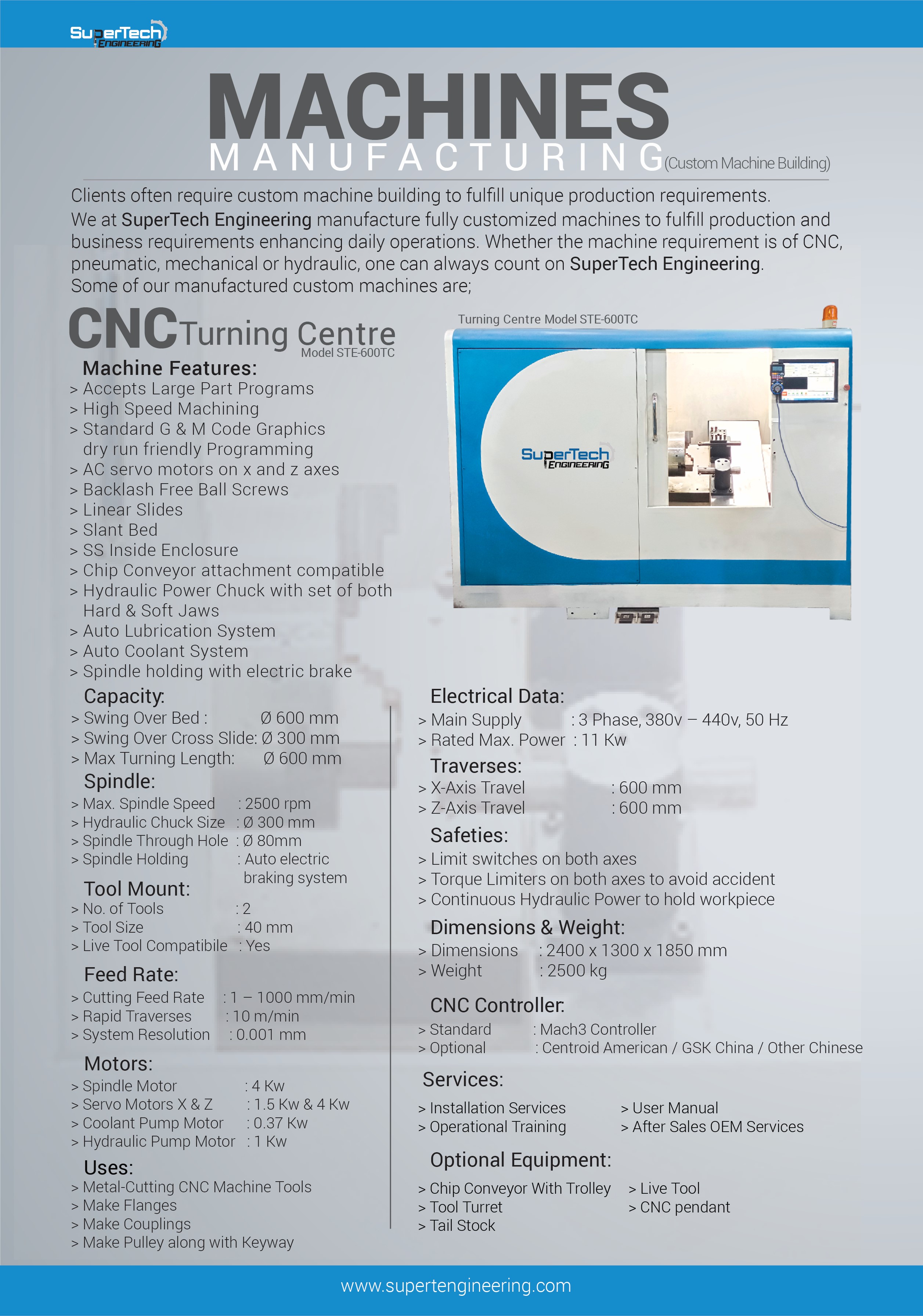 SUPERTECH ENGINEERING | Company Profile | Pakistan Trade Portal