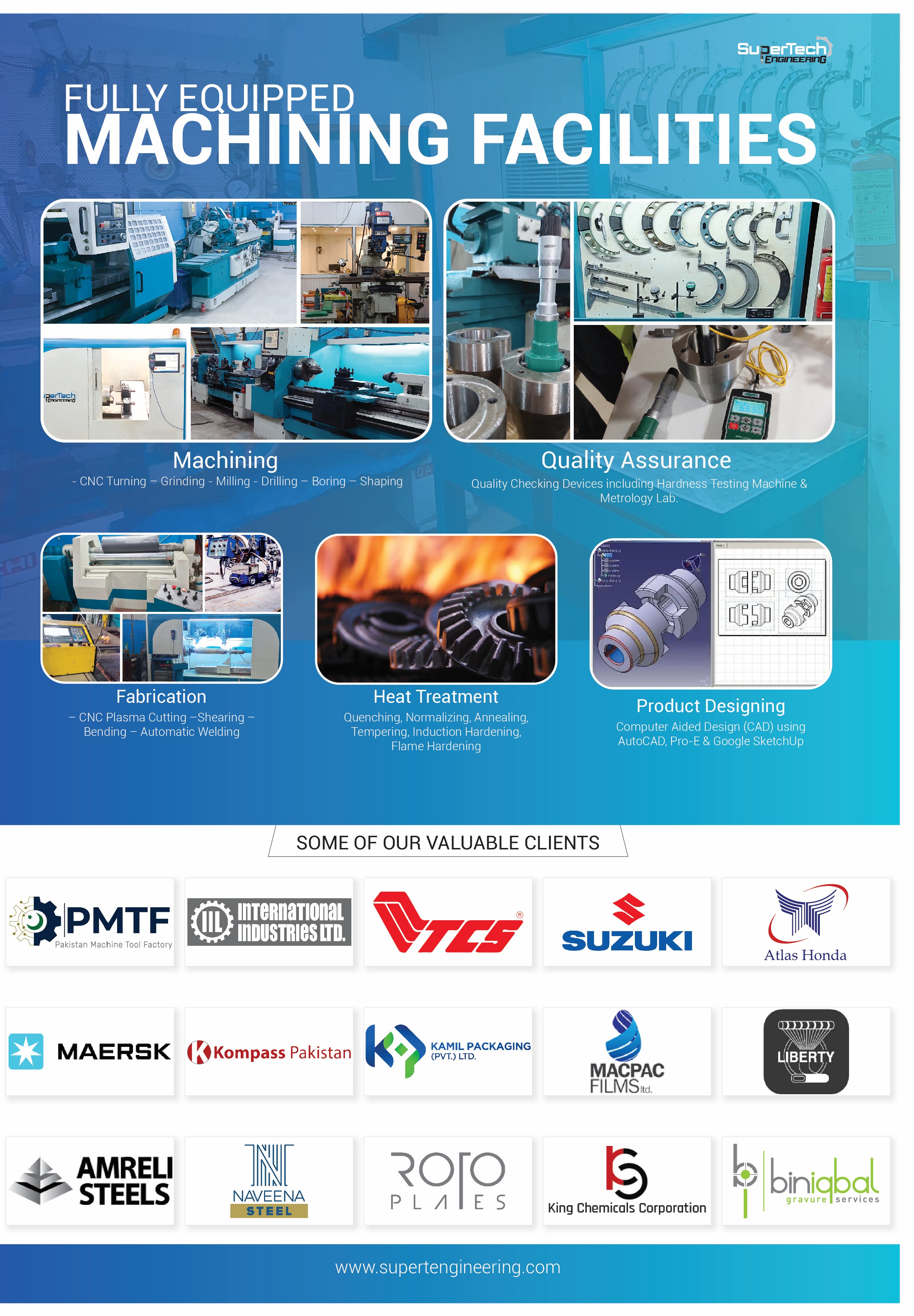 SUPERTECH ENGINEERING | Company Profile | Pakistan Trade Portal