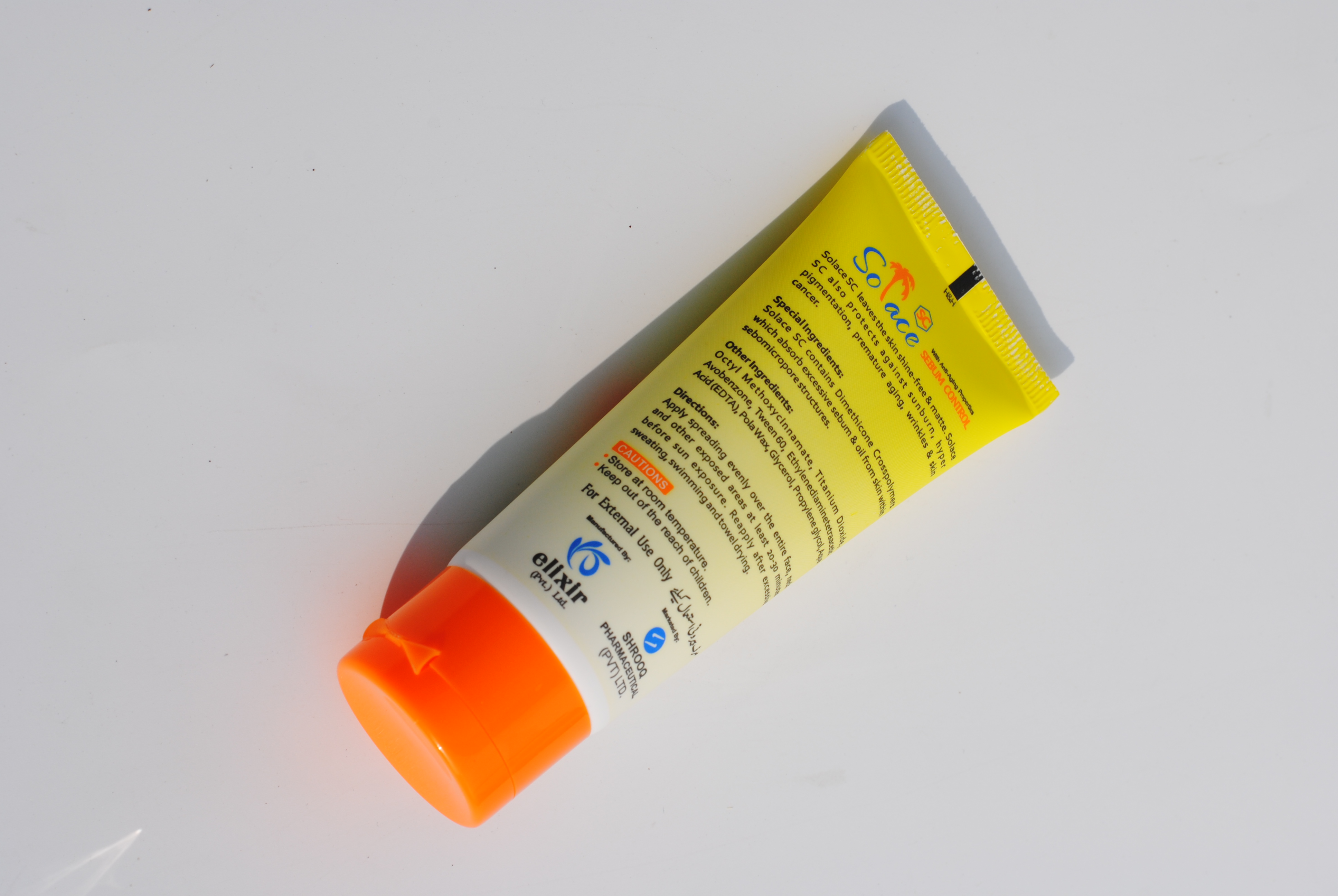 Solace Sebum Control SP60 | Skin Cosmetics | Pakistan Trade Portal